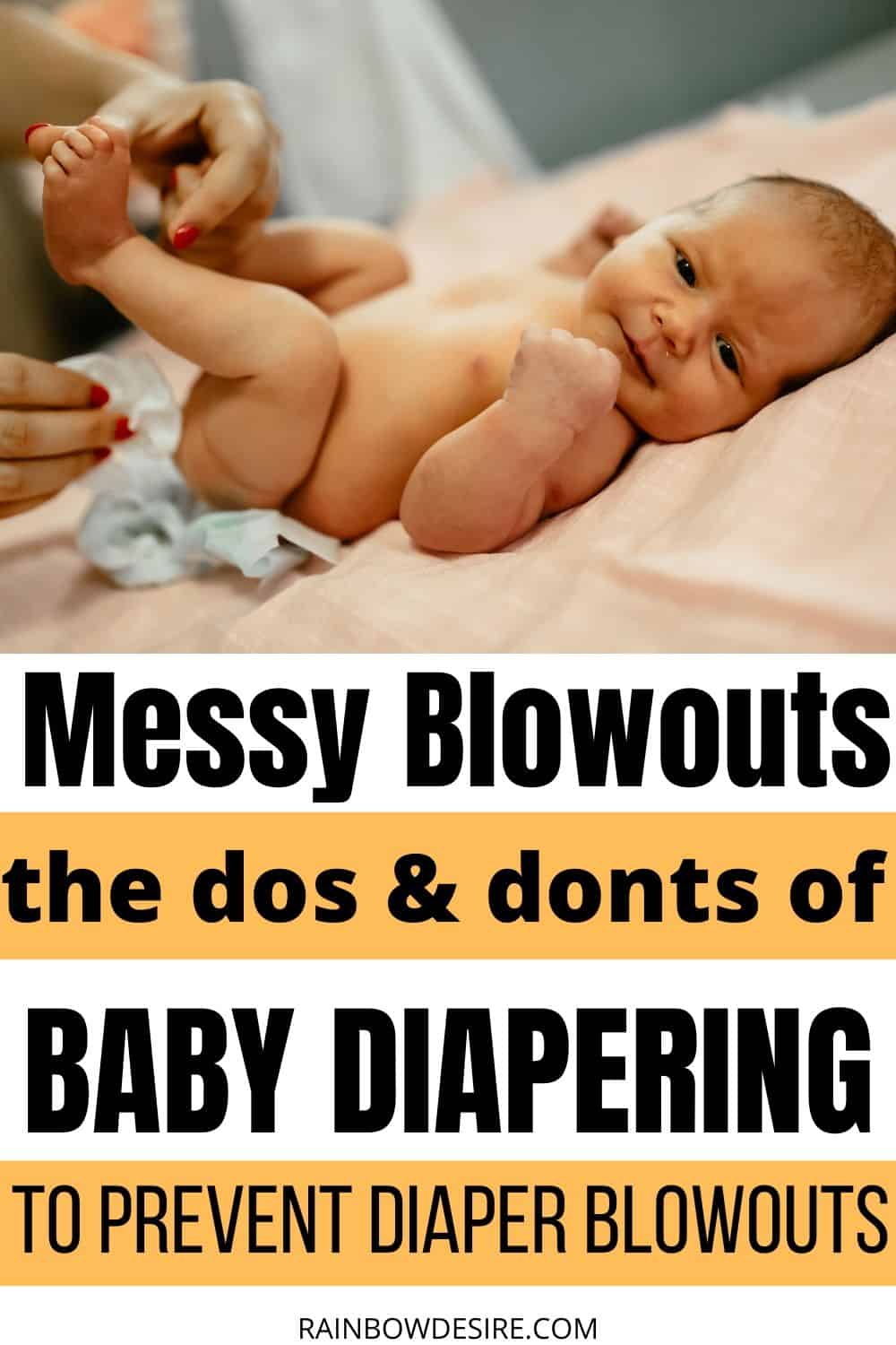 How to reduce Baby Diaper Blowouts - Simple Hacks to prevent diaper ...