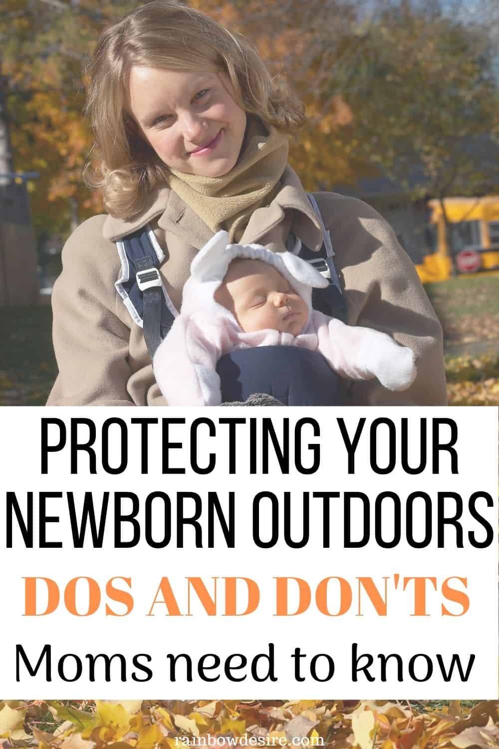 Tips for Going out with a newborn - Rainbow Desire