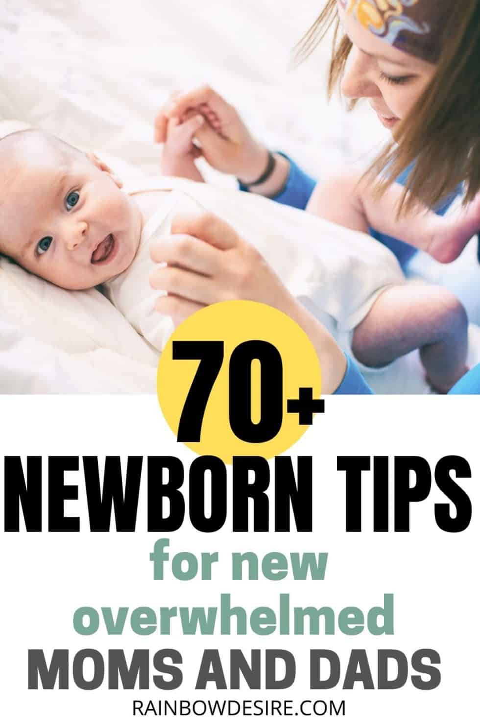 70 Newborn care tips for new moms and dads - Rainbow Desire