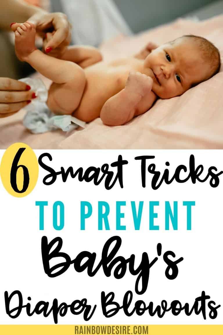 How to reduce Baby Diaper Blowouts - Simple Hacks to prevent diaper ...
