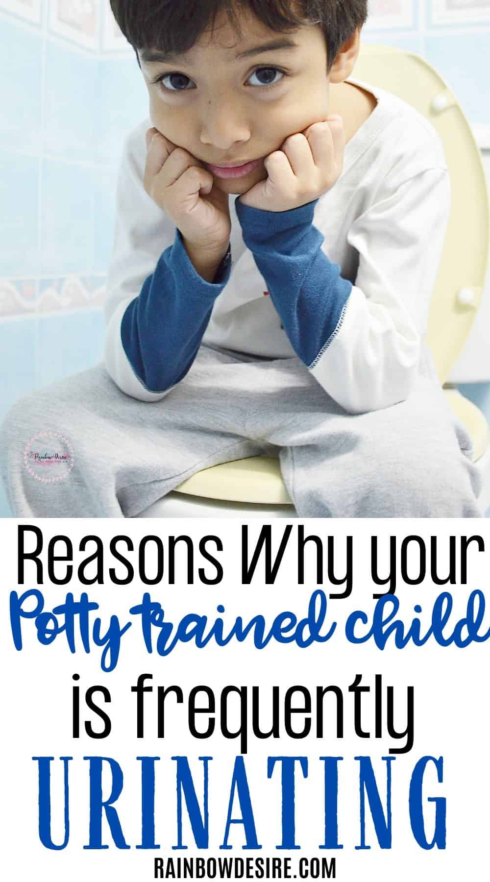 Why is your child going to the toilet to pee more than usual [Frequent ...