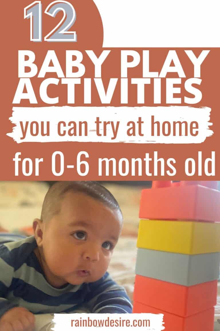Sensory development activities for babies (0-6 months old) to try at ...
